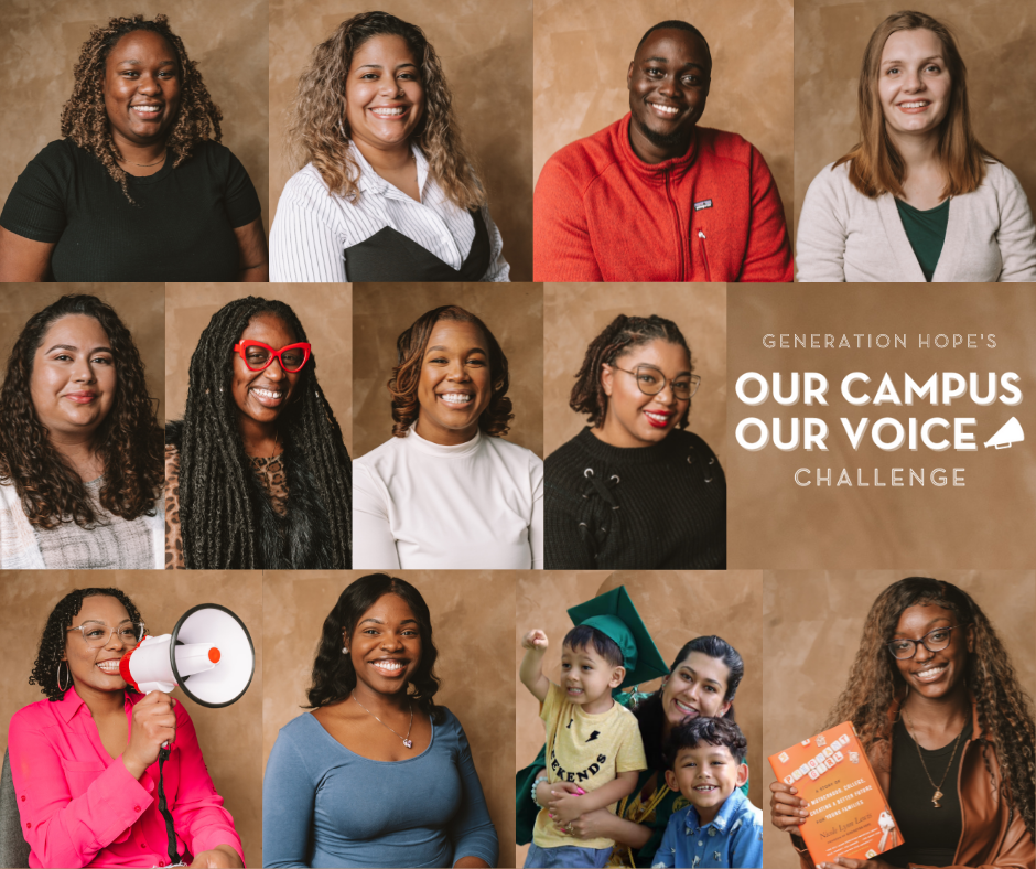 Announcing Generation Hope's "Our Campus, Our Voice" Challenge ...