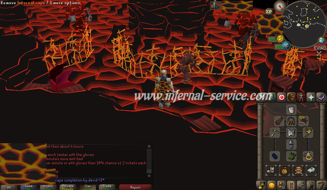 Previous infernal cape completions & Feedback 1000+ Capes
