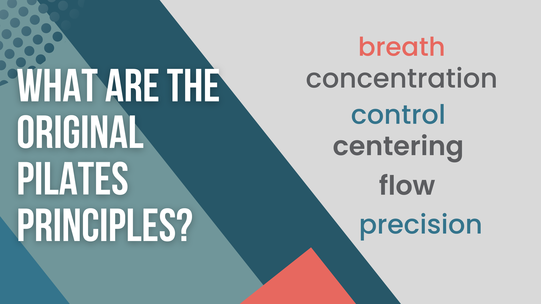 The Core of Pilates: Unveiling Joseph Pilates's 6 Original Principles ...