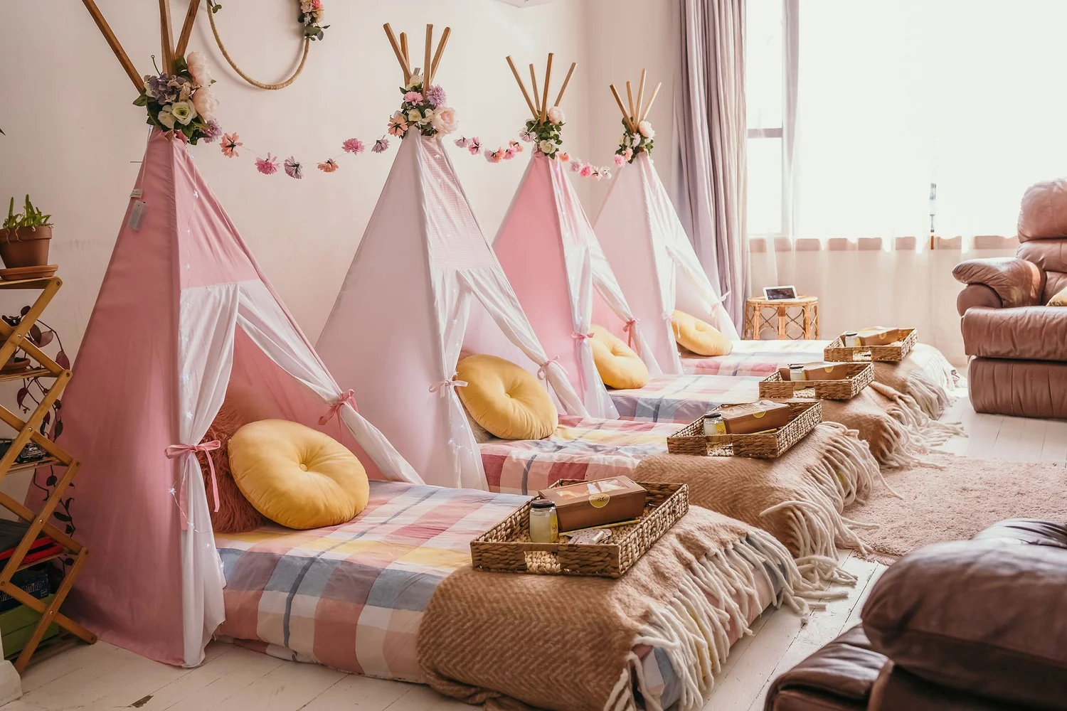 Sweet Slumbers Kids Teepee Parties — Lemon Pie Event Caravan
