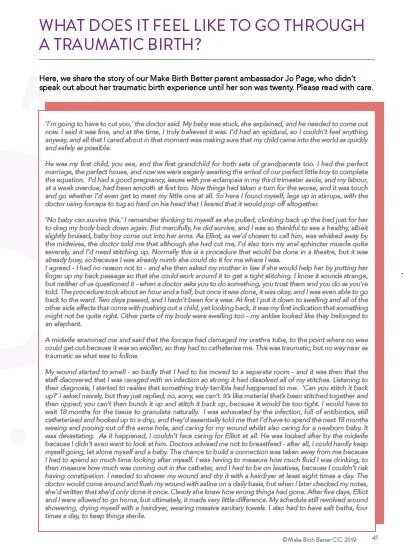 Free birth trauma resources for parents - Make Birth Better