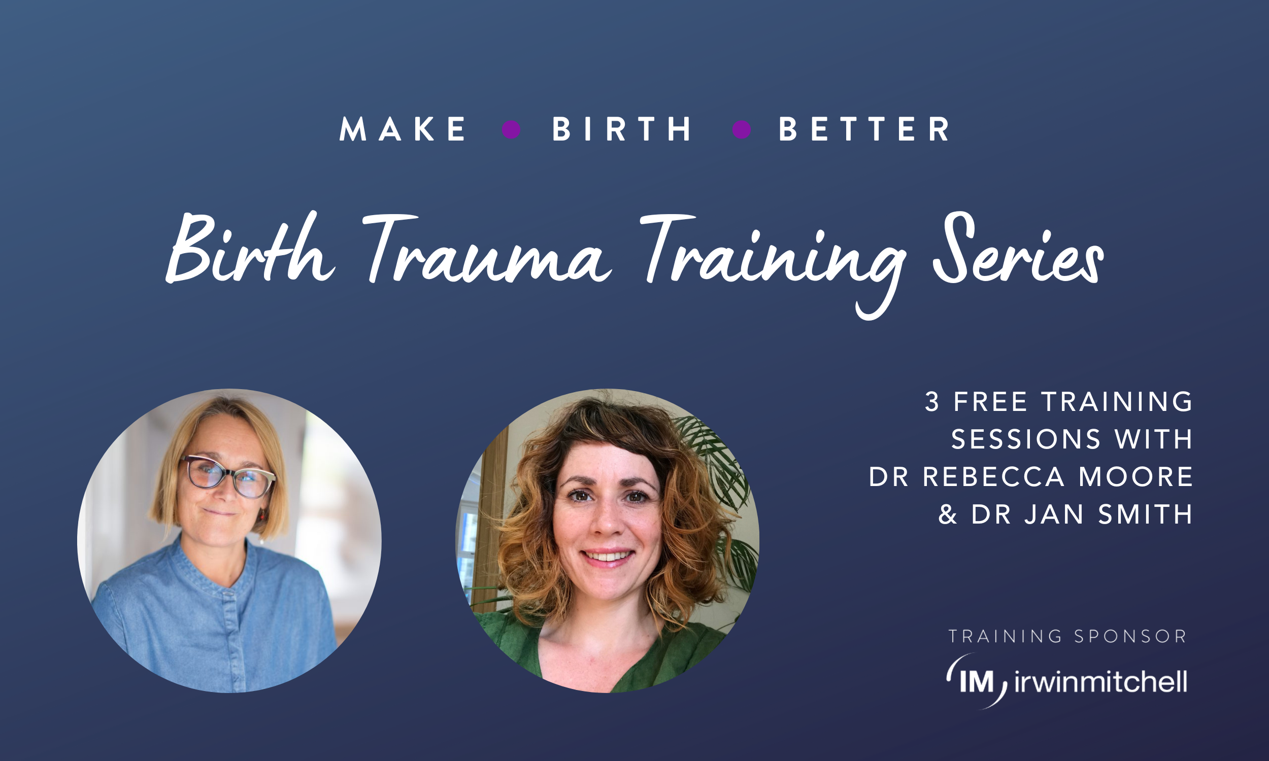 Free birth trauma resources - Make Birth Better