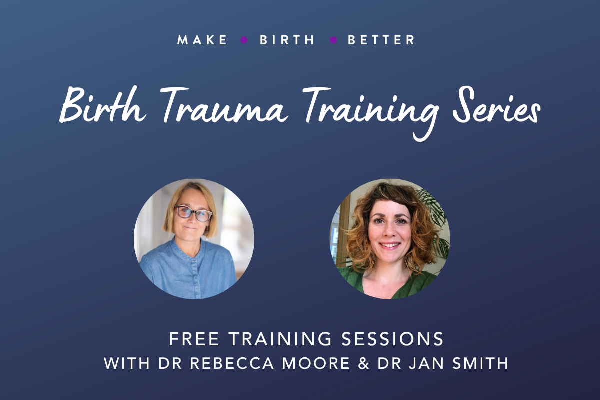 Free birth trauma resources - Make Birth Better