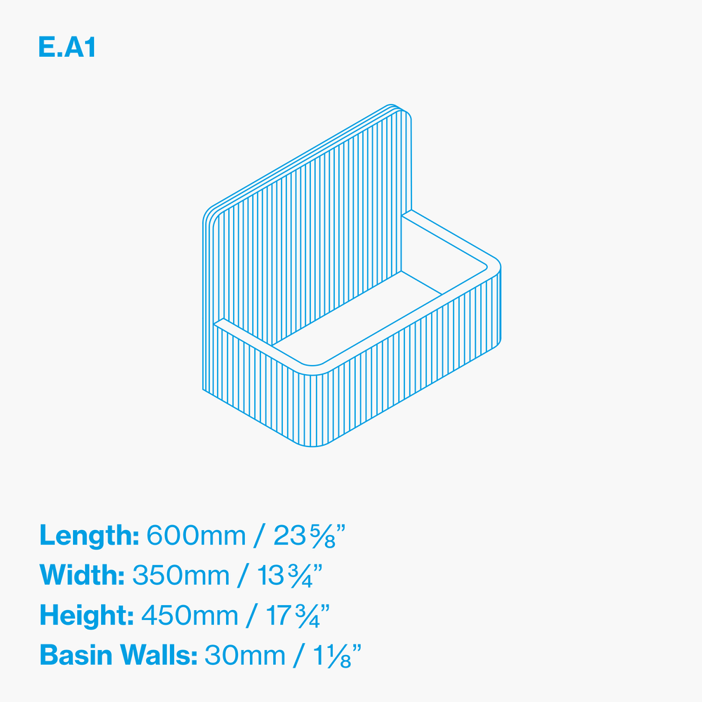 Elm - Kast Canvas Patterned Wall-Mounted Wash Basin Sink | Kast ...