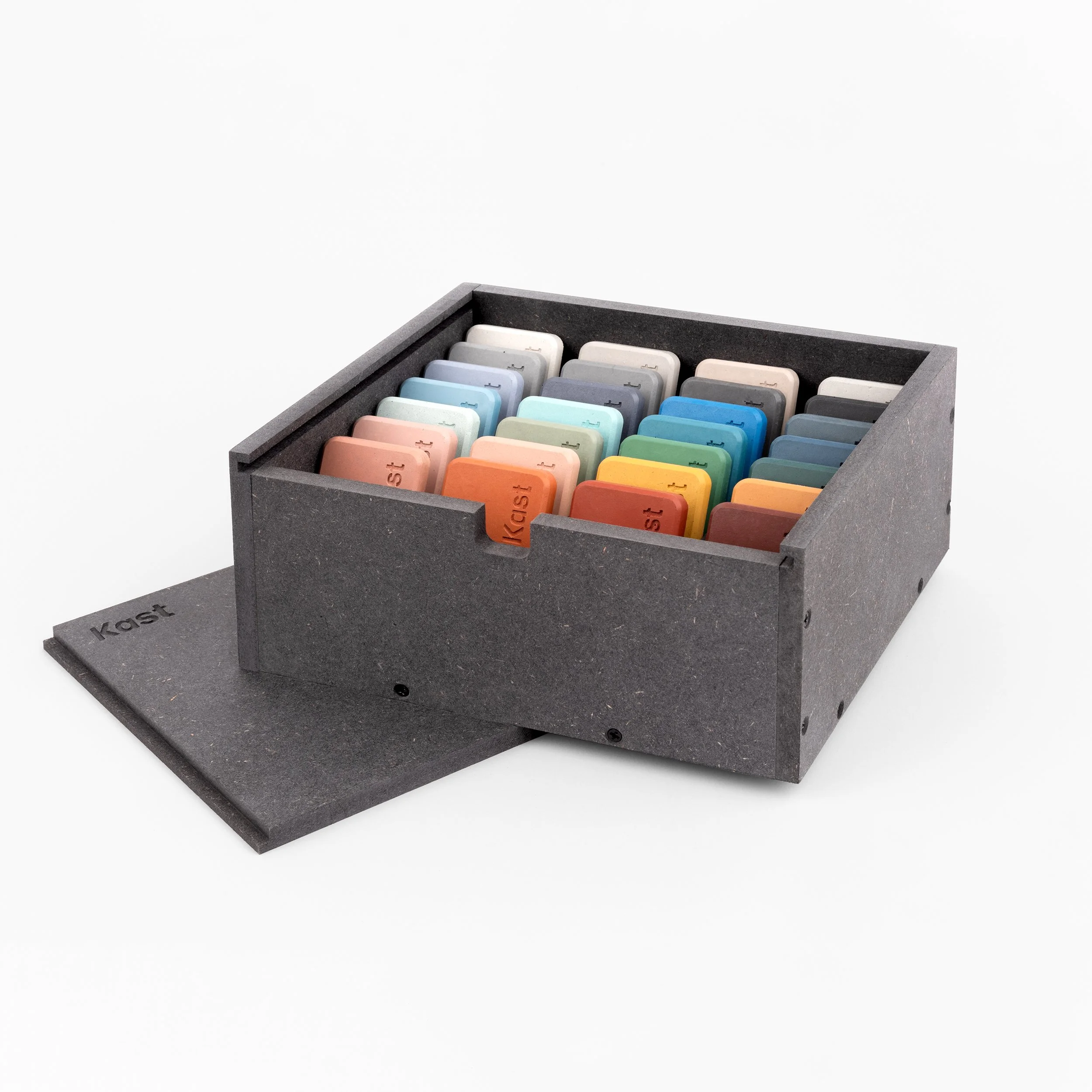 Discover the full range of 28 concrete colours from Kast with a sample ...