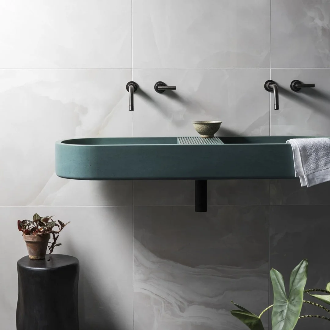 Bathroom Tile Ideas to Complement Your Concrete Basin | Kast Concrete ...