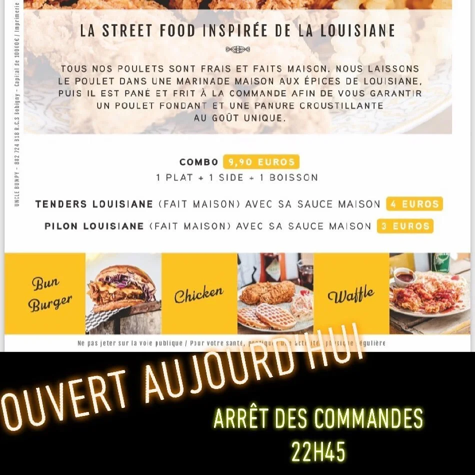 Uncle Bumpy - French Soul Food