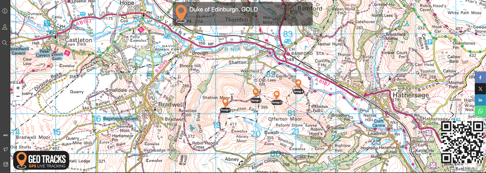 DofE Tracking — Geo Tracks Live GPS Tracking