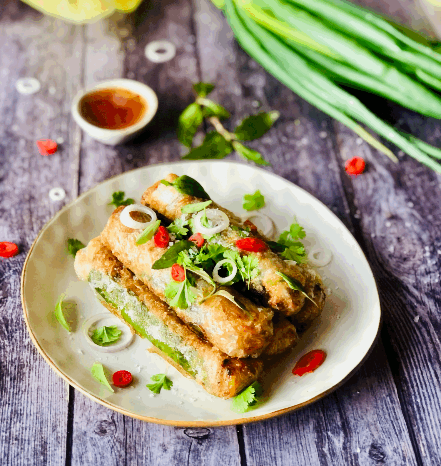 Crispy Vietnamese Rice Paper Spring Rolls — Dear Fig