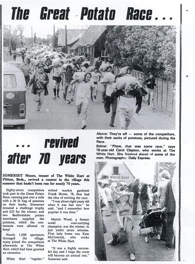 History — Flitton Potato Race