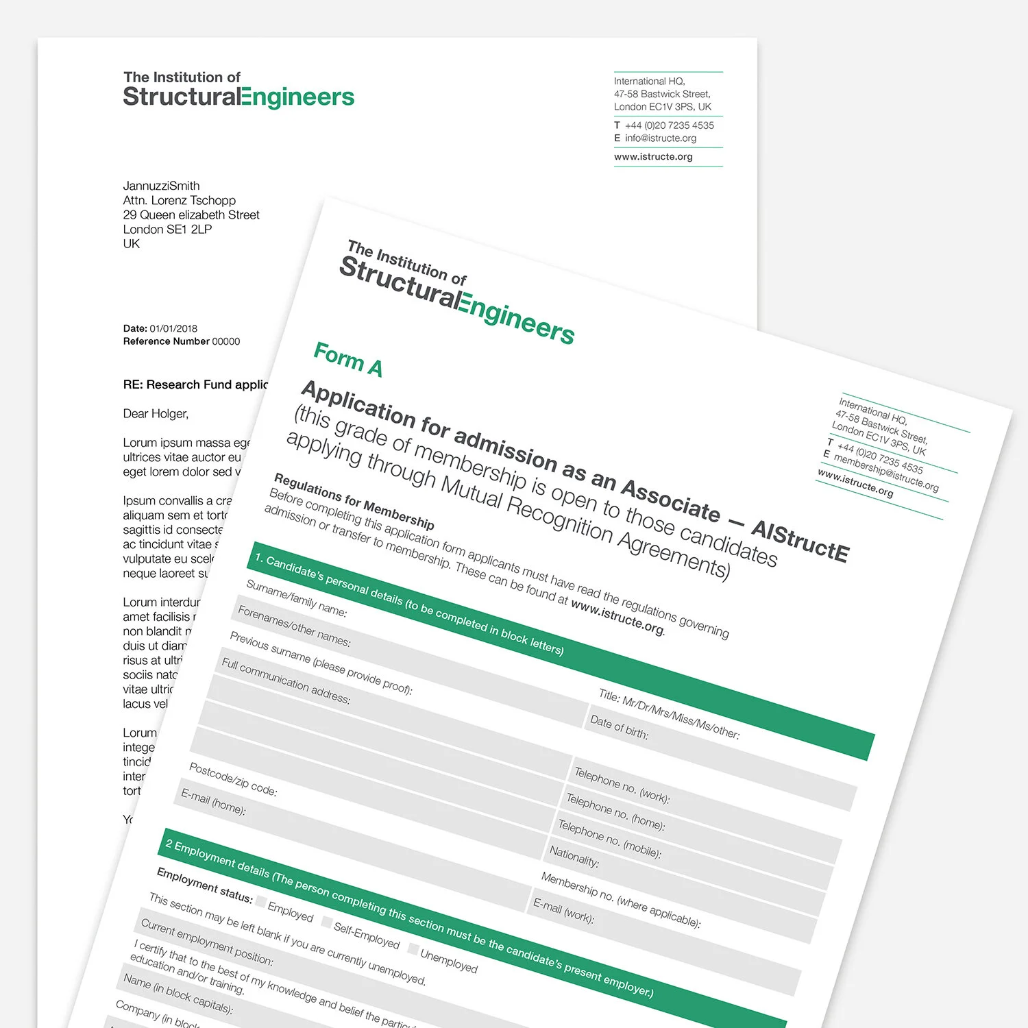 Institution of Structural Engineers brand identity — J. Spratt Branding ...