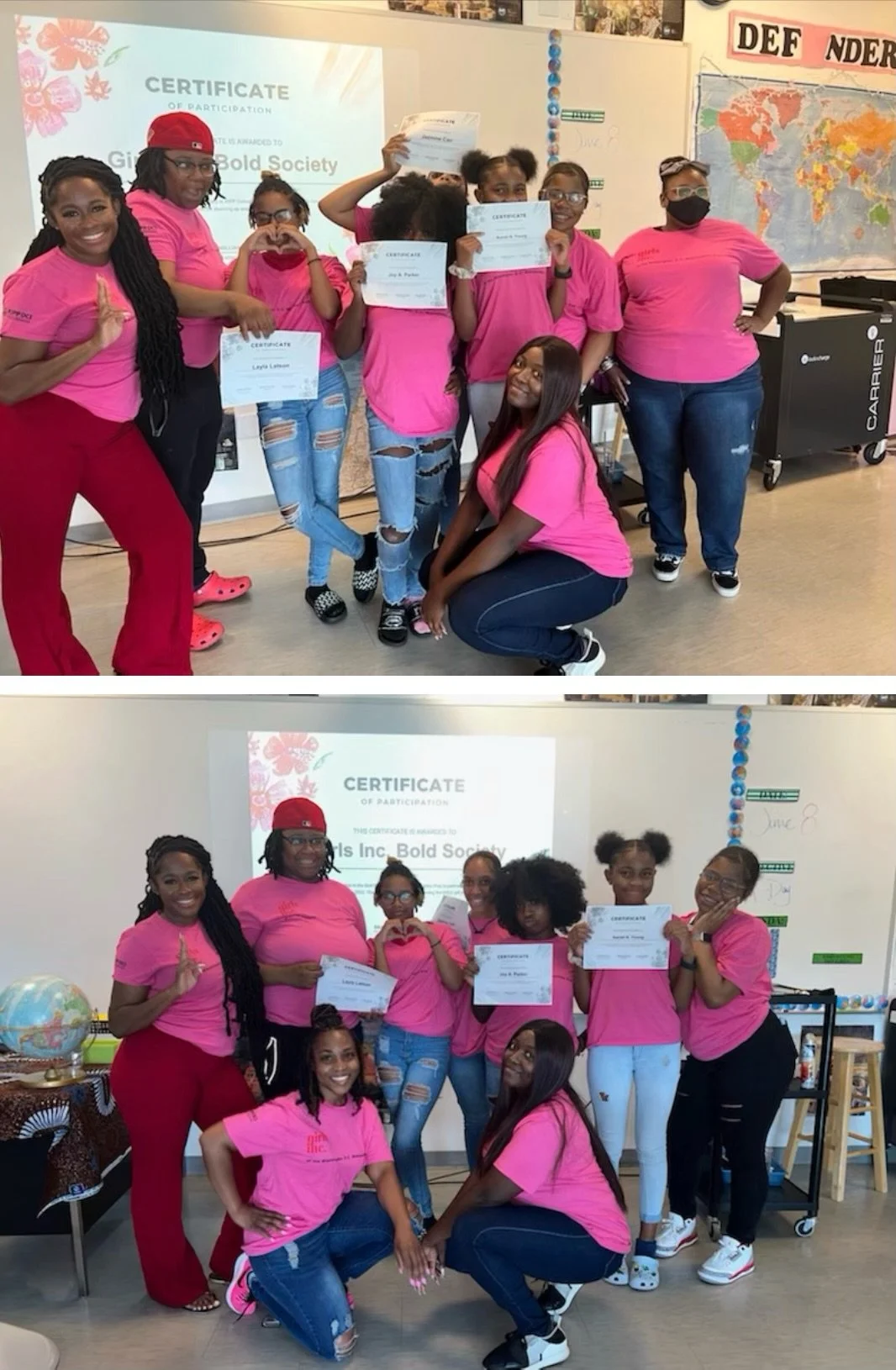 Highlights from our Bold Girls Society at KIPP DC — Girls Inc. DC