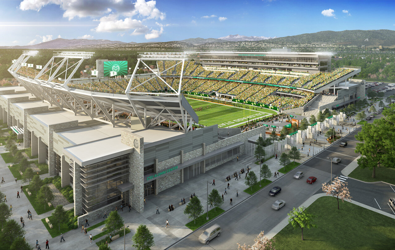 Colorado State University Stadium — Skyline Ink