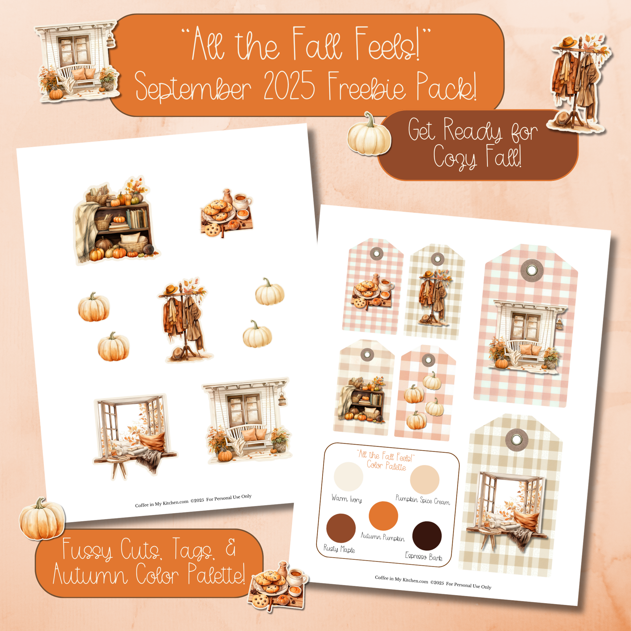 Monthly Craft Freebie – For Subscribers Only — Coffee in My Kitchen