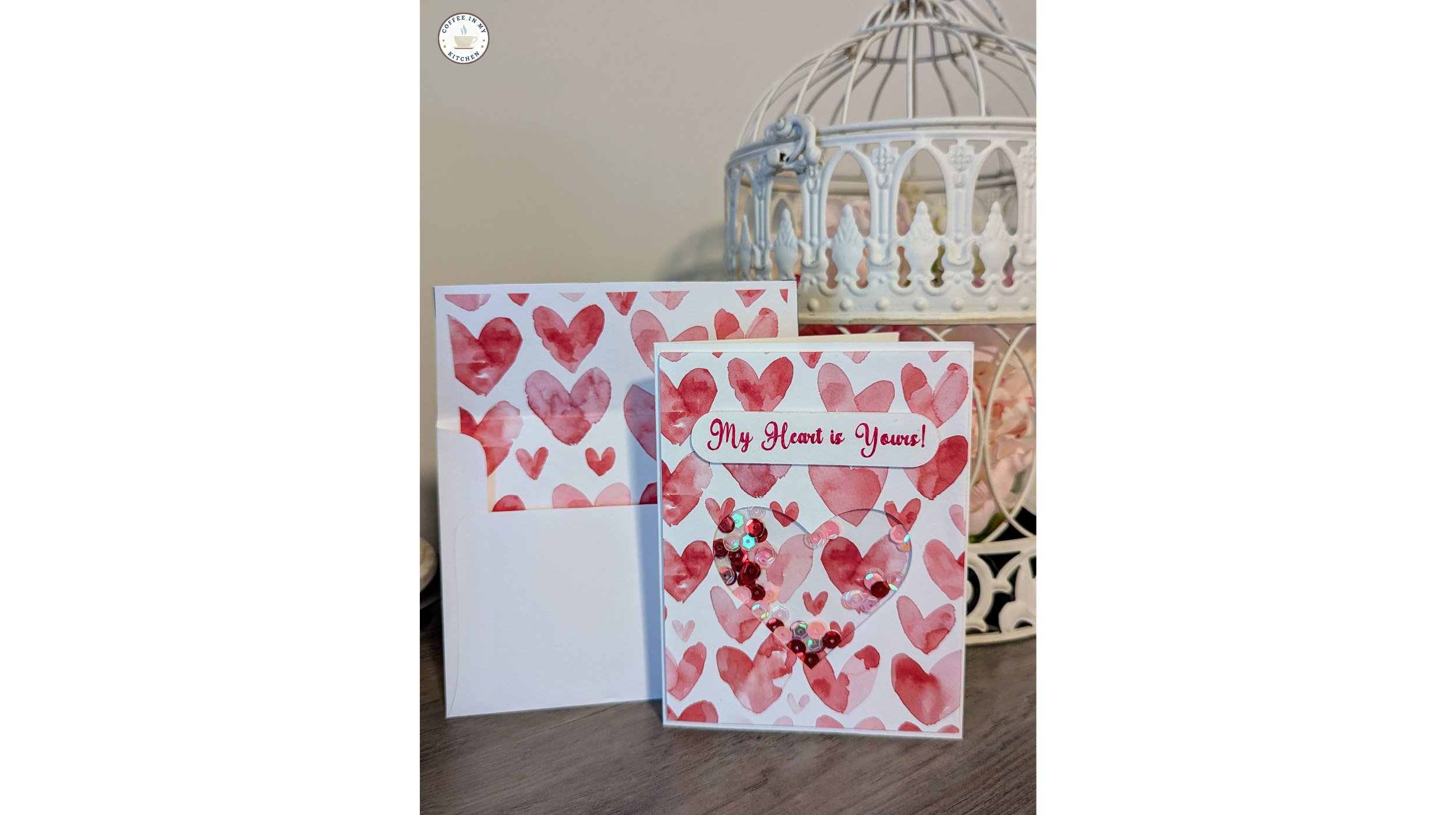 How to Make a Heart Shaker Card: A Fun and Easy DIY Tutorial — Coffee ...