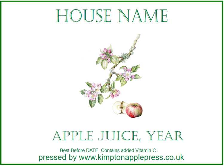 Juice Labels — Kimpton Apple Press