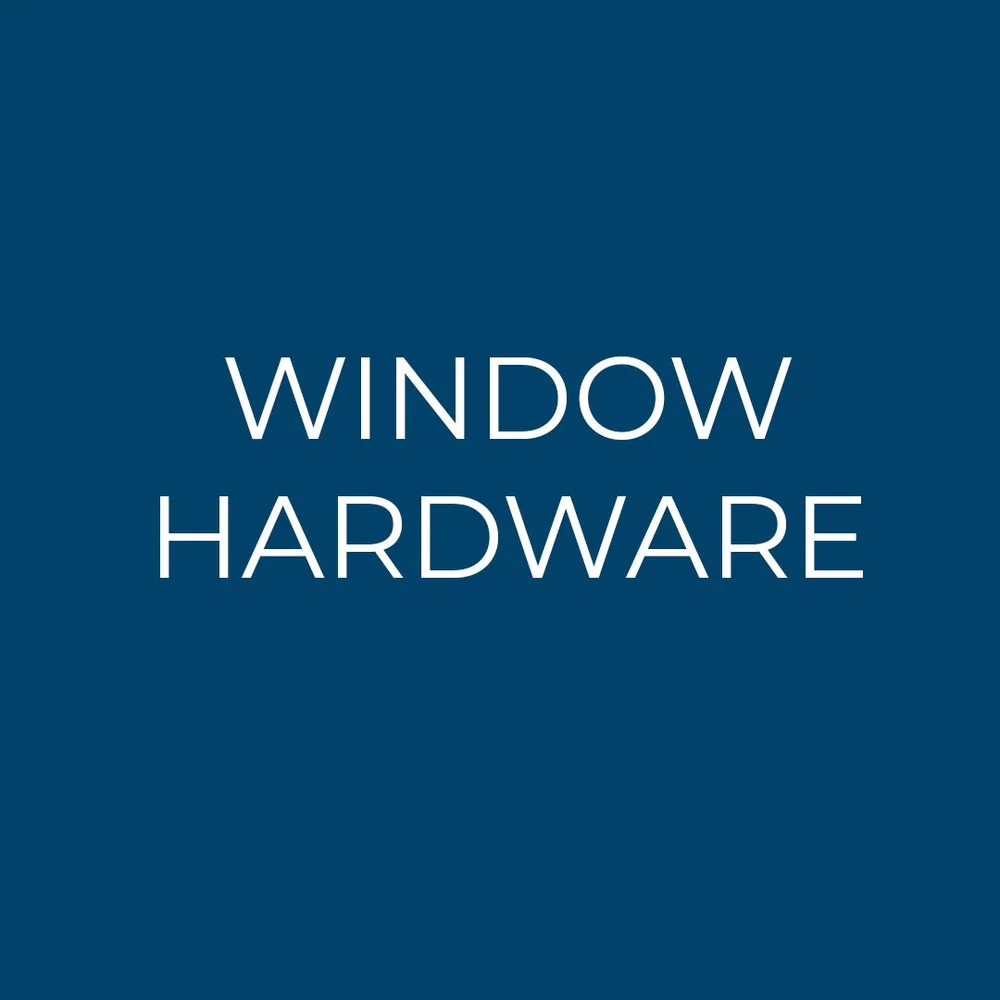 Window Hardware — Custom Hardware | Katonah Architectural Hardware ...