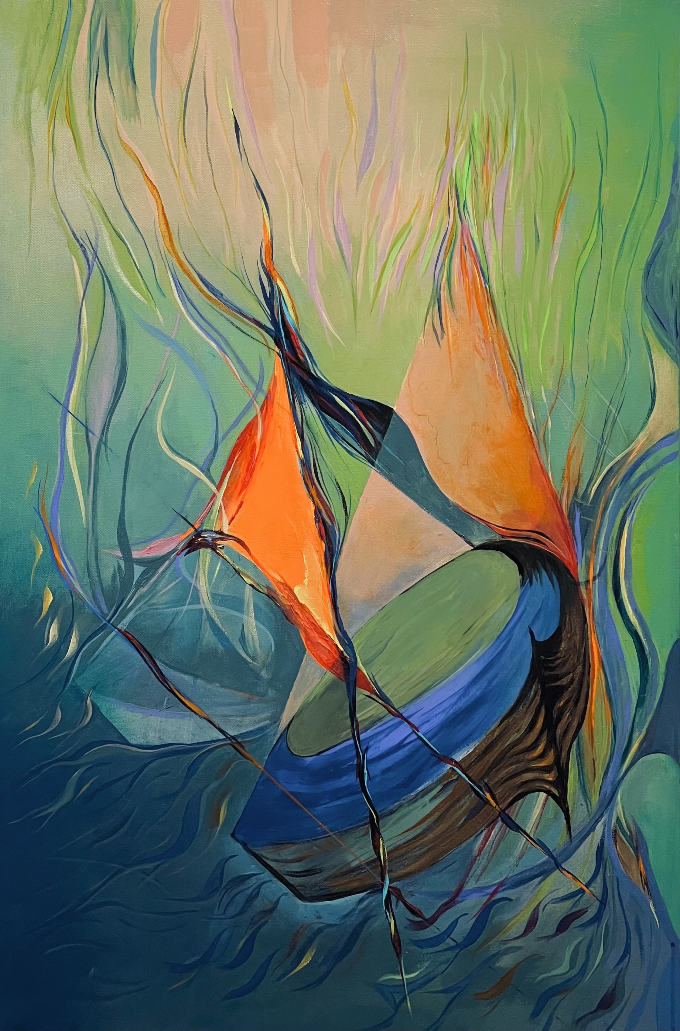 GALLERY OF LARGE PAINTINGS — MALAK MORGAN