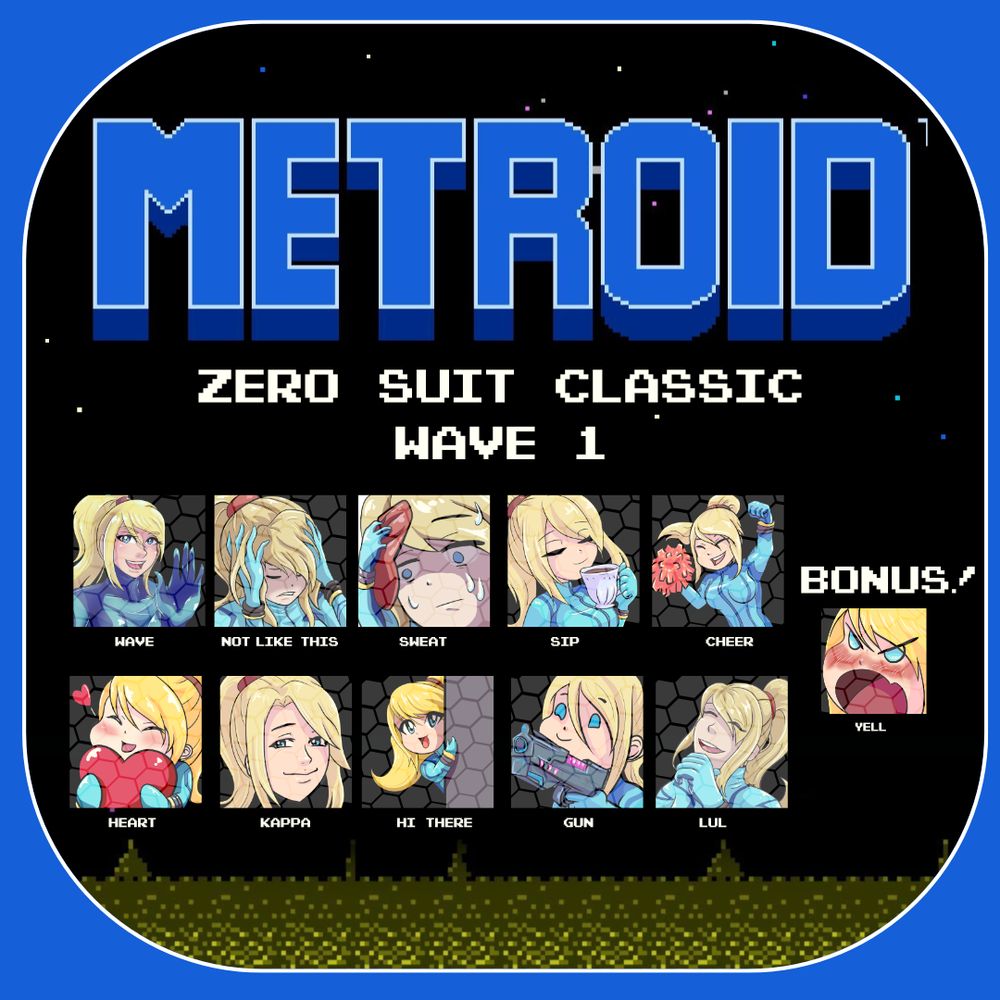 Zero Suit Samus Sprite