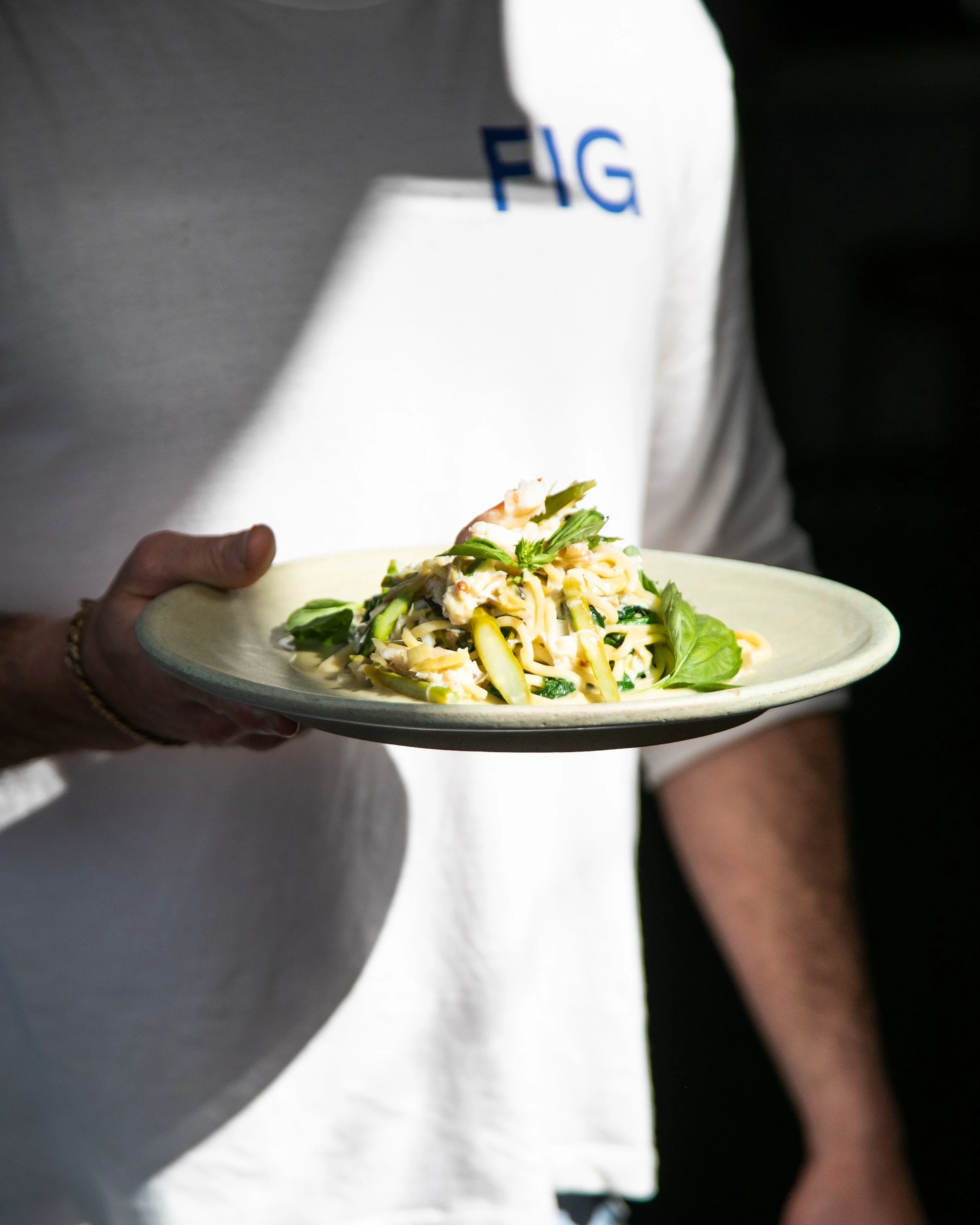 Fig Tree - ocean view sunset dining at Fig Tree Cafe, Venice CA