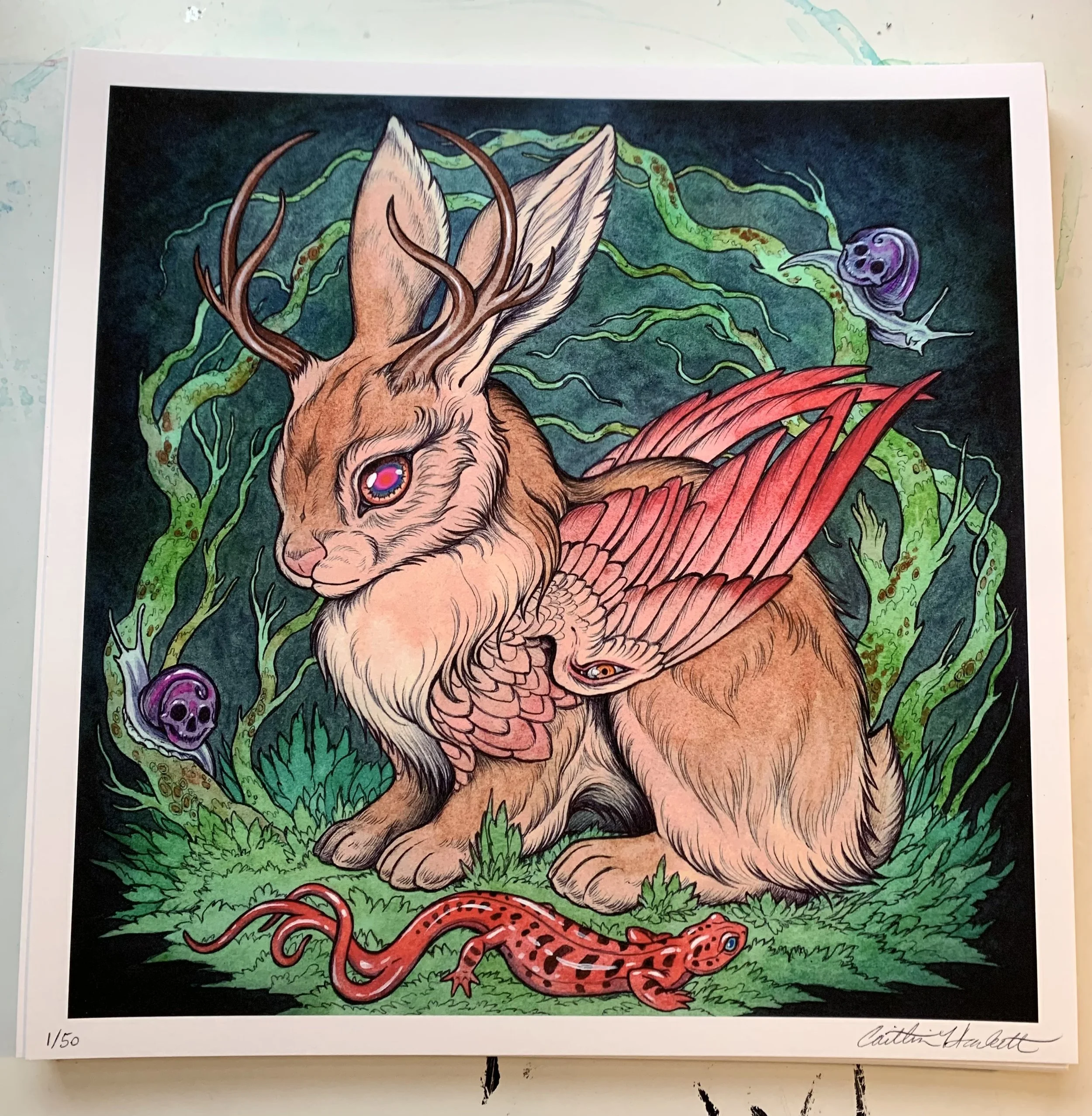 Contemporary Mythology - Fine Art by Caitlin Hackett