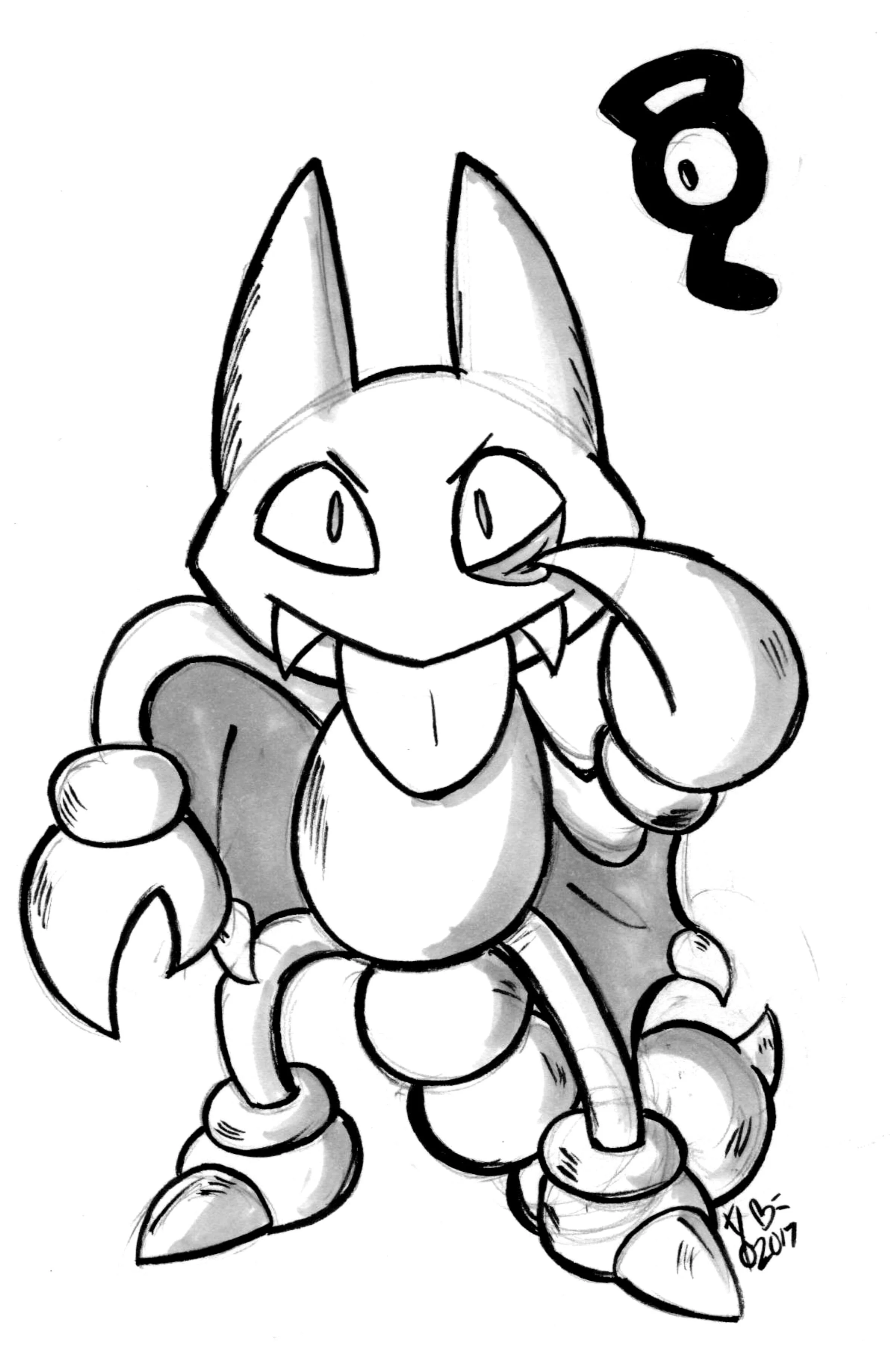 Gliscor Coloring Pages