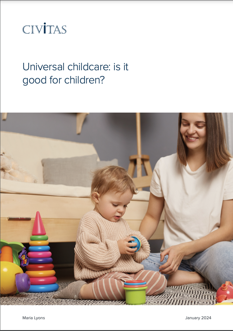 Universal childcare: Is it good for children? — Mothers At Home Matter