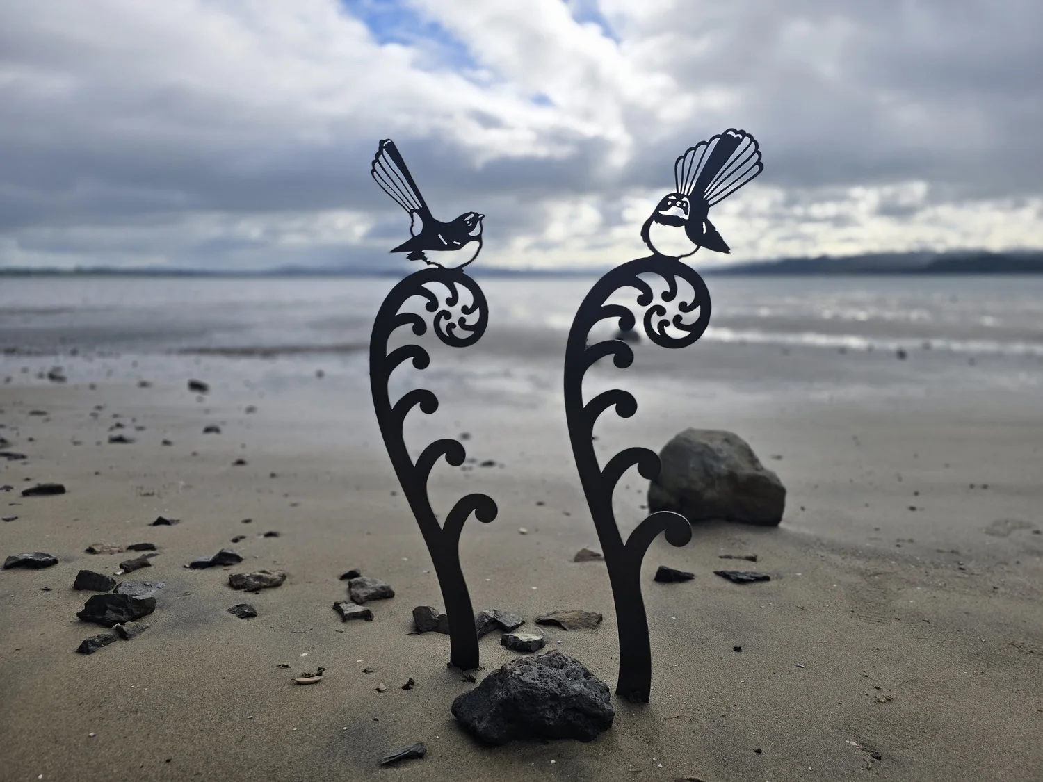 Quail Family — Steel Art NZ