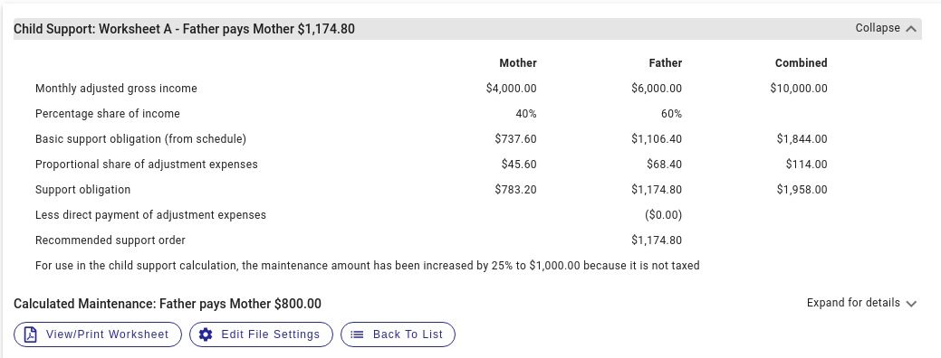 Calculate Child Support and Maintenance in Colorado — Math4Law