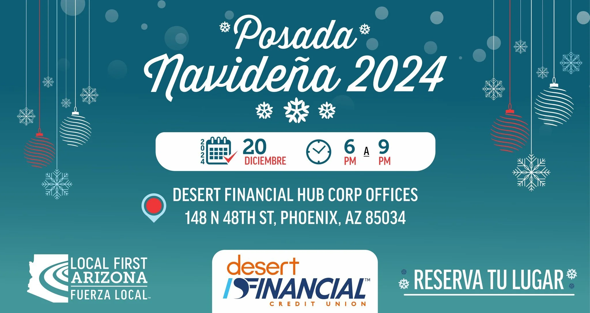 Posada Navideña 2024 de Fuerza Local y Desert Financial - ¡Celebremos ...
