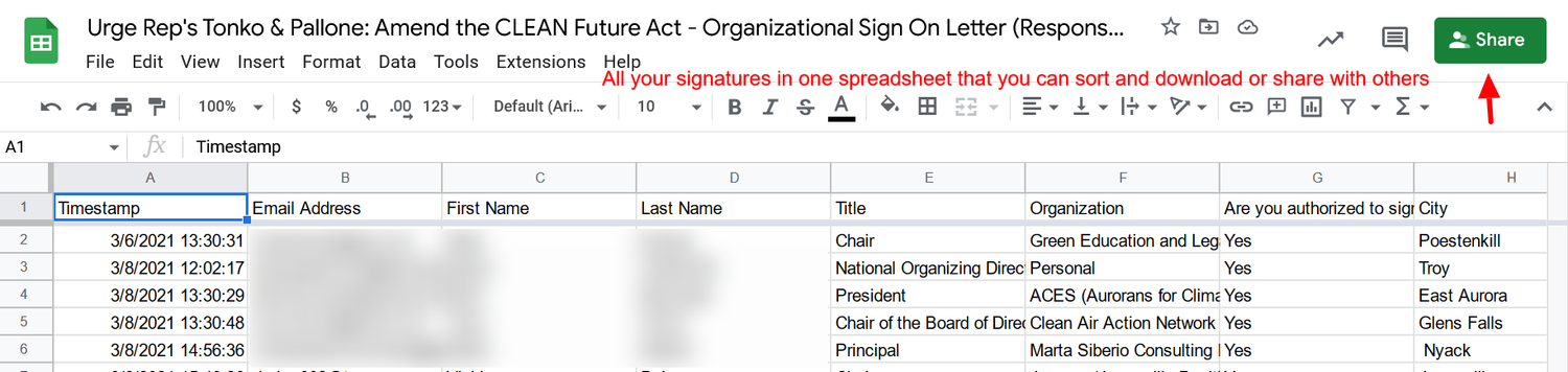 How To Create A Strong Organizational Sign On Letter — Beyond Plastics ...