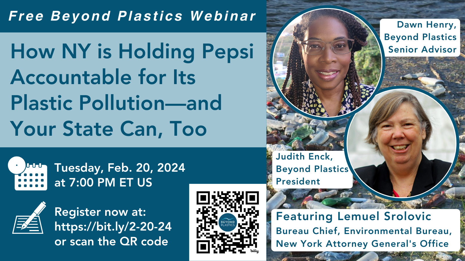Free Webinar: How NY is Holding Pepsi Accountable for Its Plastic ...