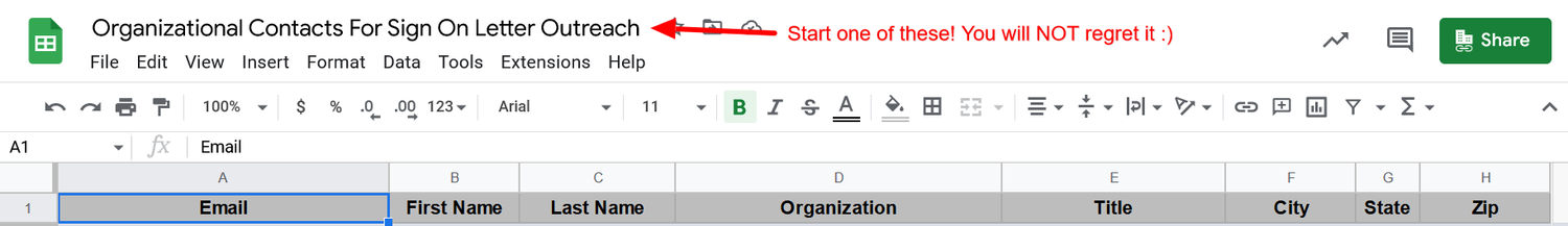 How To Create A Strong Organizational Sign On Letter — Beyond Plastics ...