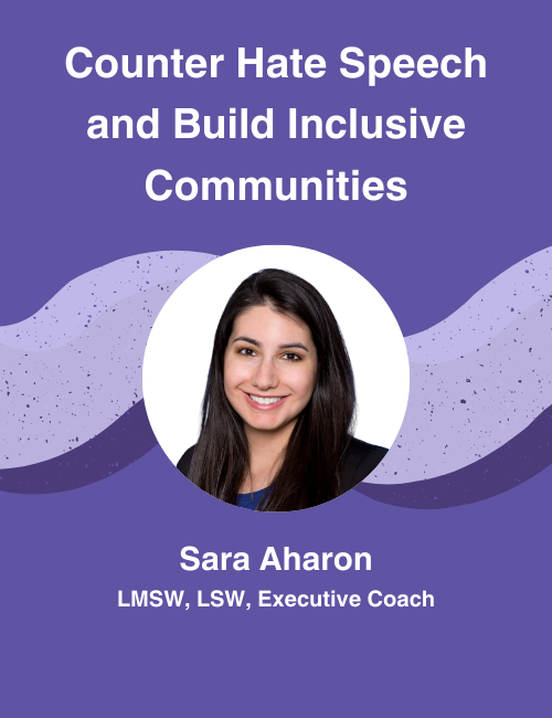 Counter Hate Speech and Build Inclusive Communities