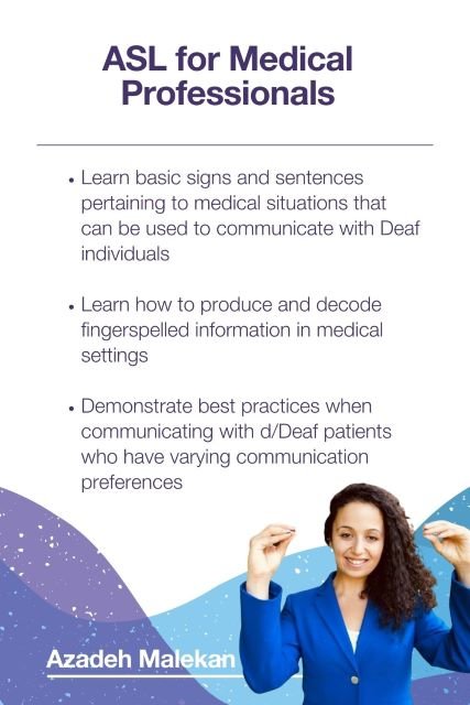 For Medical Professionals Sign Language 18 Printable Sign Language For