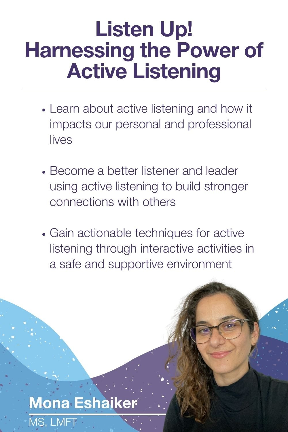 Mona Eshaiker, Mental Health & Diversity Advisor & Speaker