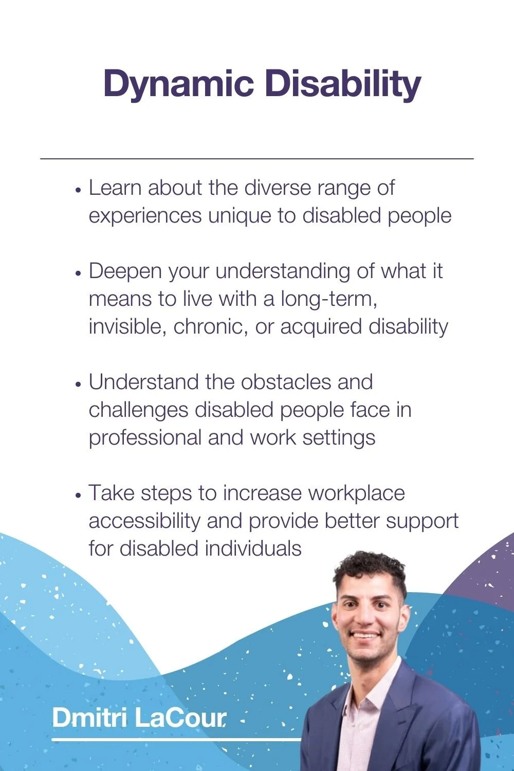 Dmitri LaCour - DEIB and Disability Speaker