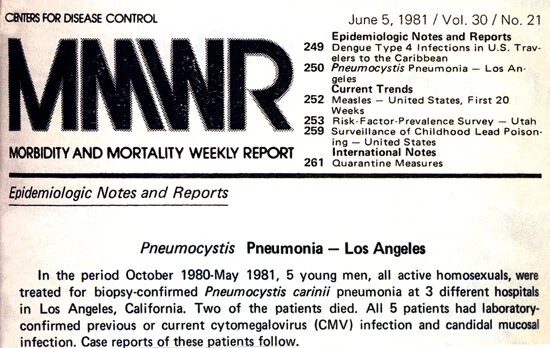 1981 — The History of HIV