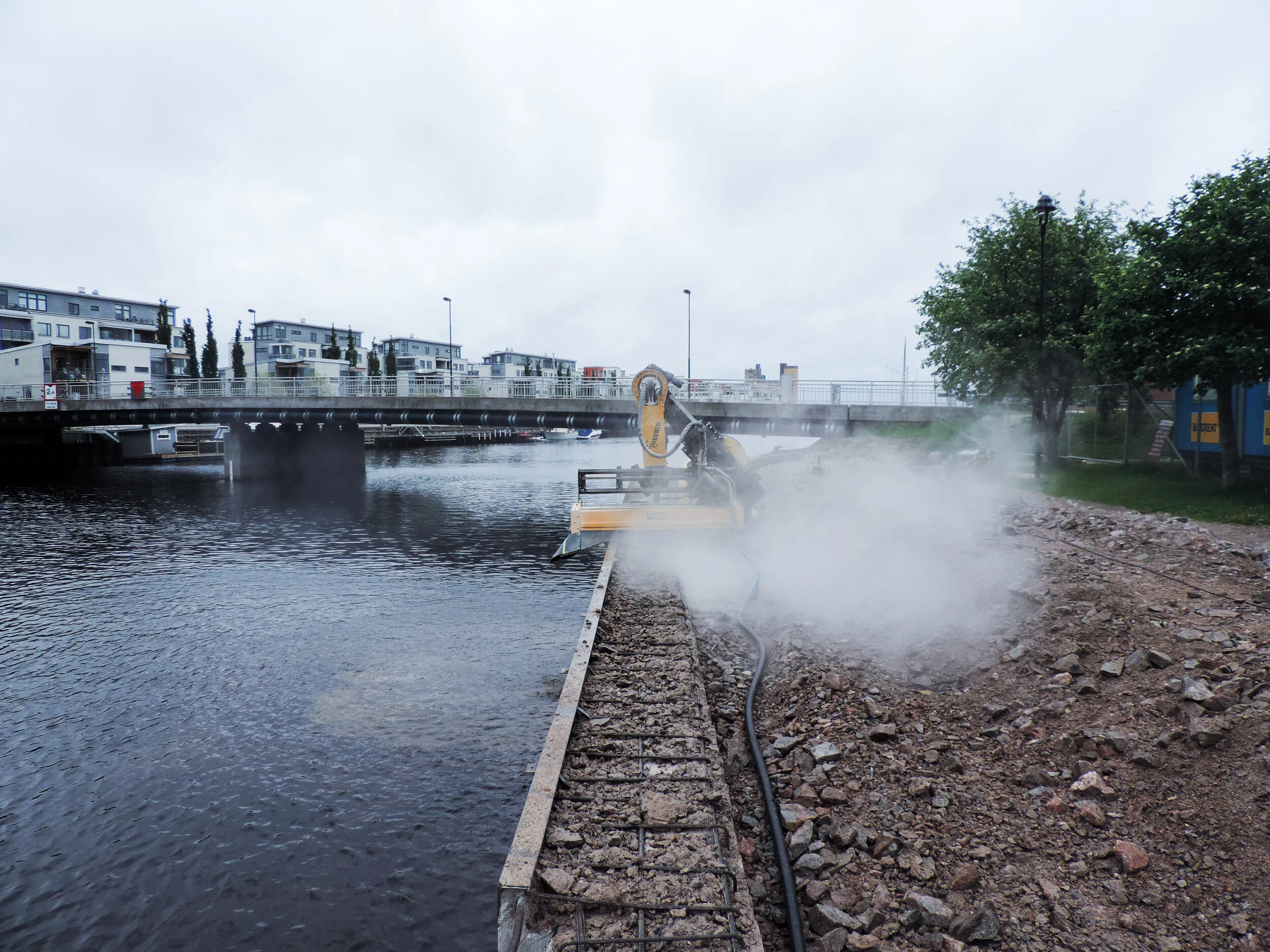 Concrete Removal for Ports & Quays — Conjet