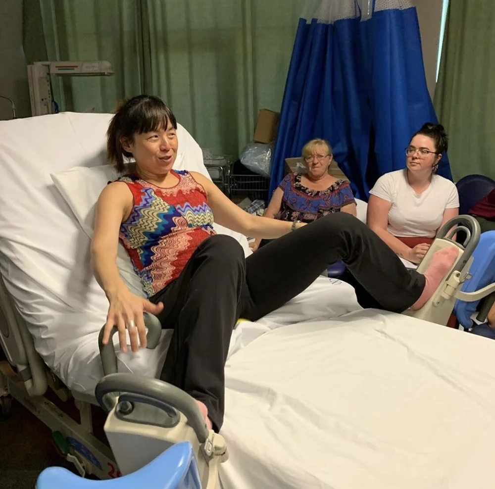 If the laboring mother is confined to the bed-Optimal Maternal Positioning