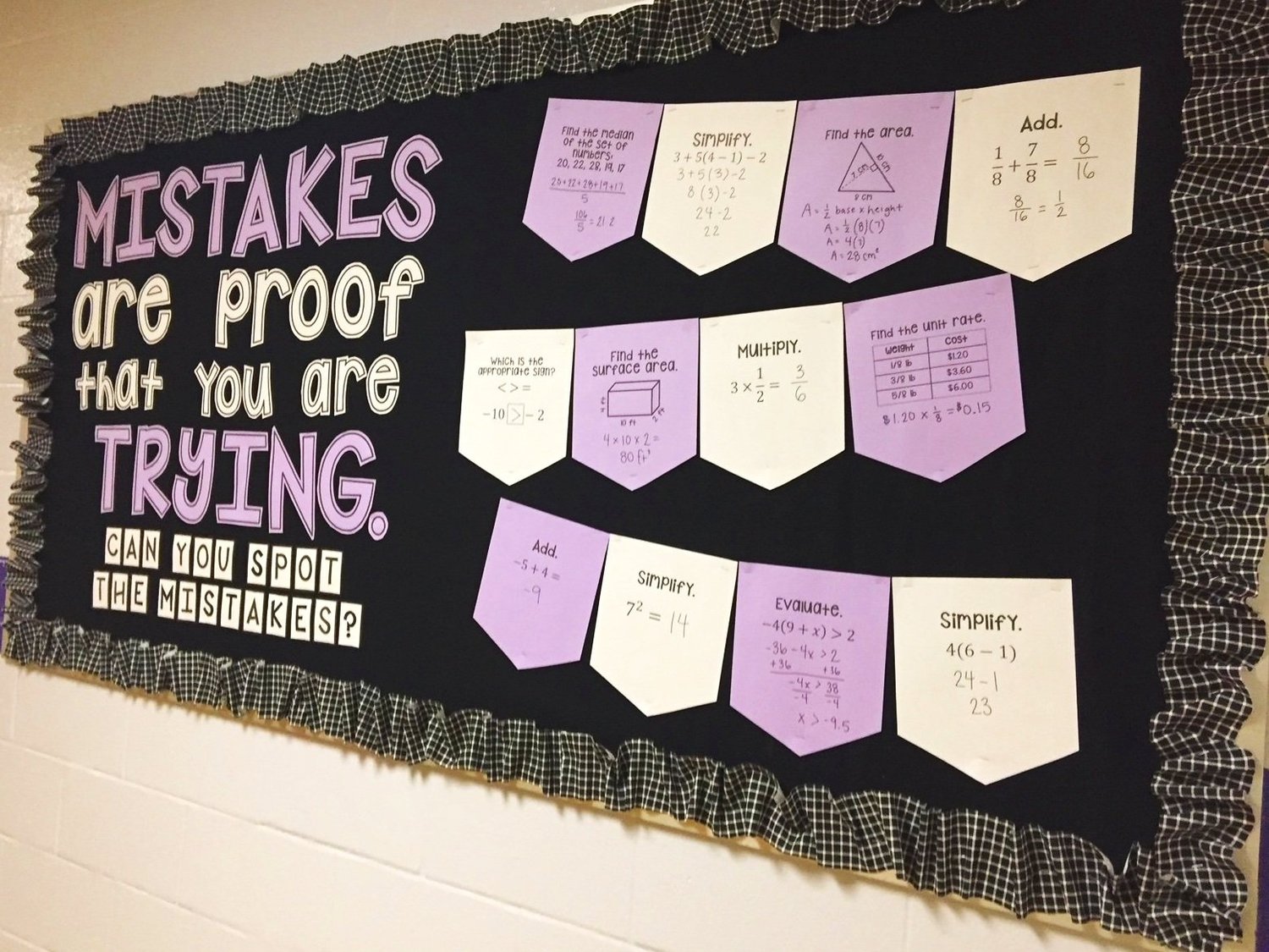 8th Grade Math Classroom Decorations and Back to School Ideas — Rise ...
