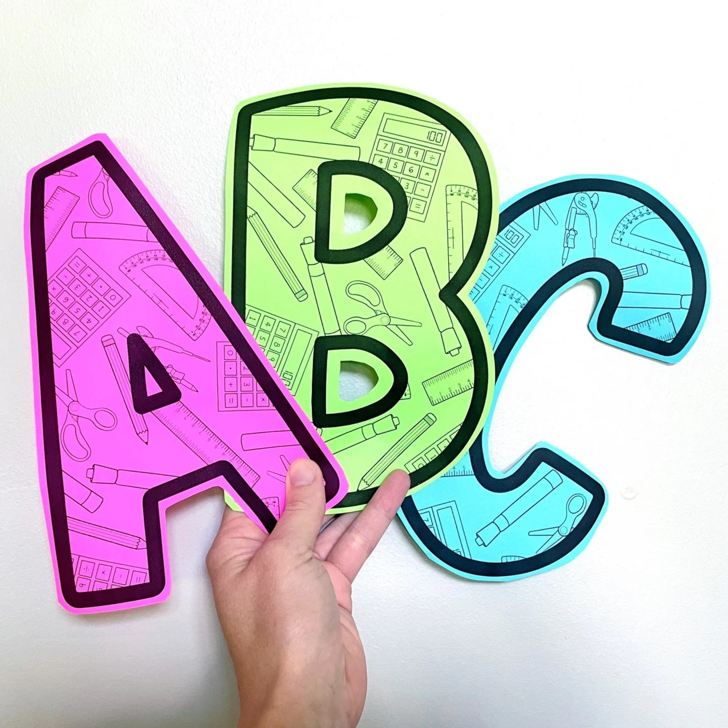 Free Math Bulletin Board Ideas for Middle School — Rise over Run