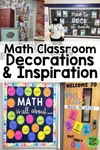 Math Classroom Decoration and Bulletin Board Inspiration — Rise over Run