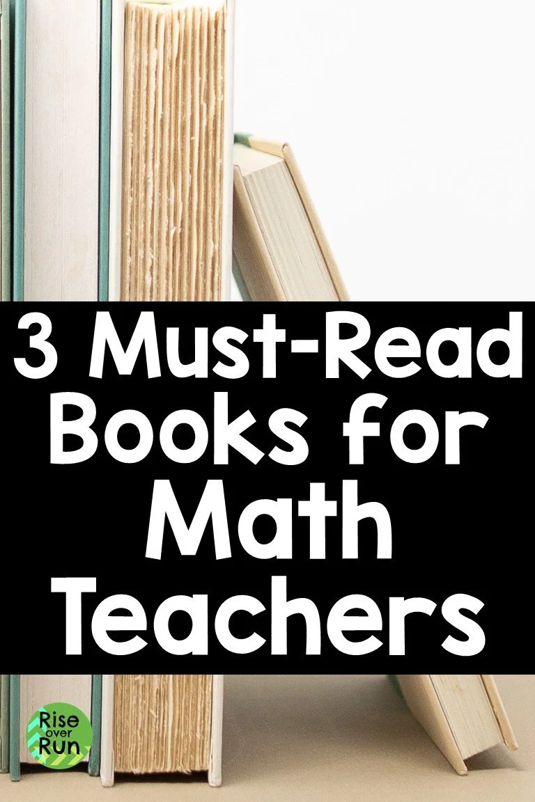 Book Recommendations for Math Teachers — Rise over Run