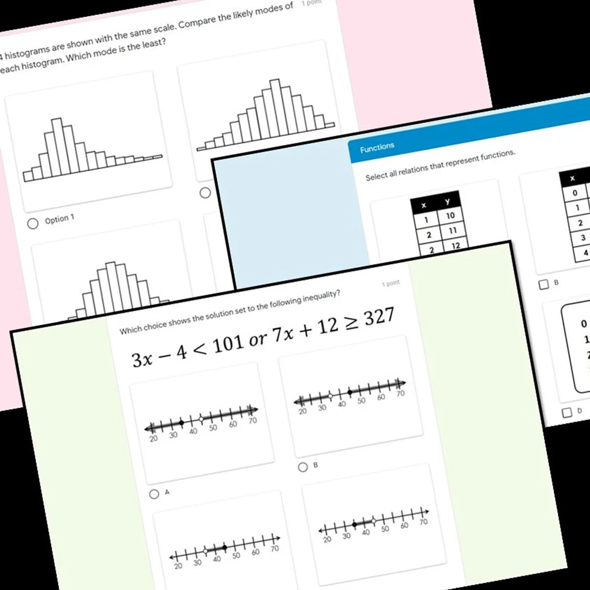 Algebra 1 End of Year Review & Test Prep Ideas — Rise over Run