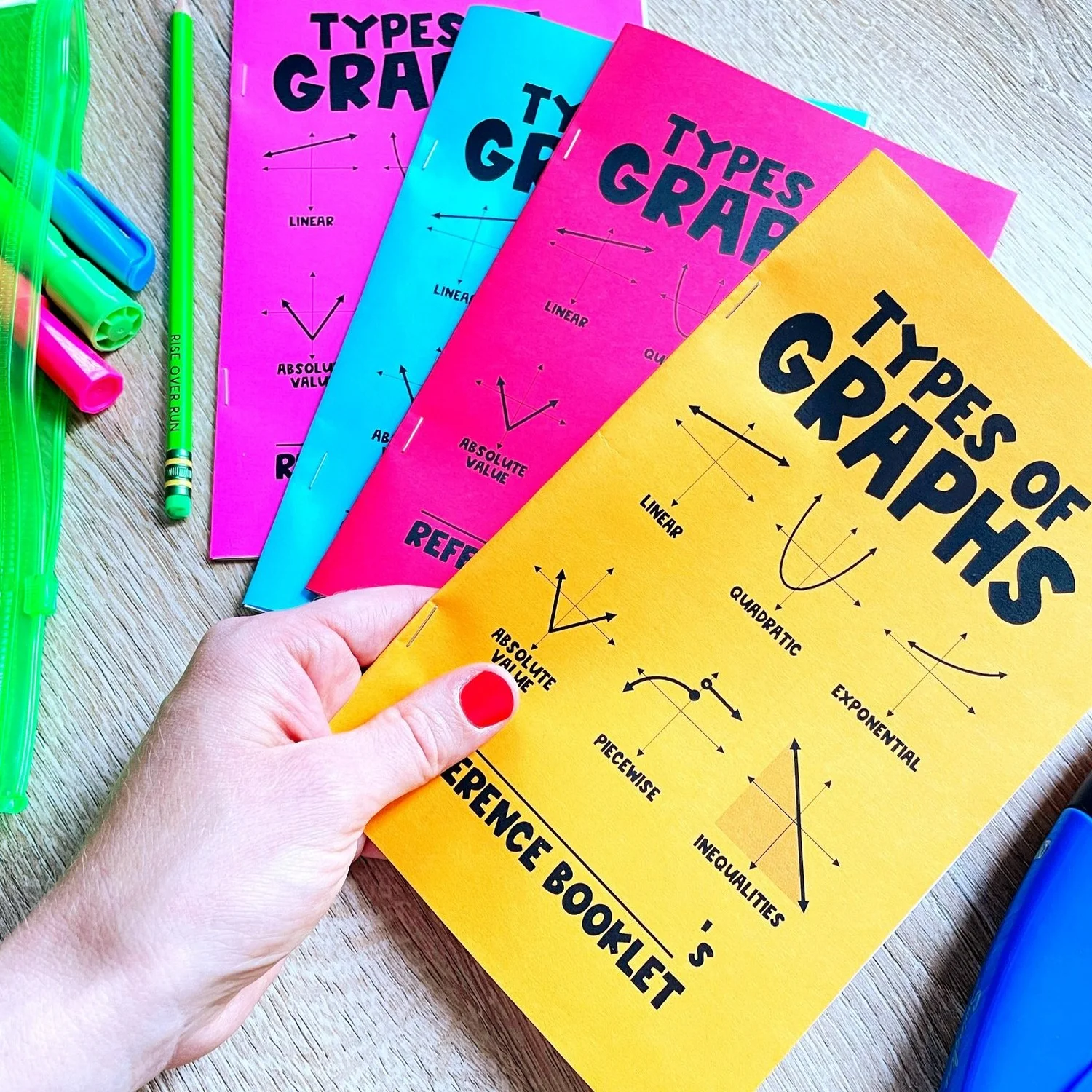 Algebra 1 End of Year Review & Test Prep Ideas — Rise over Run