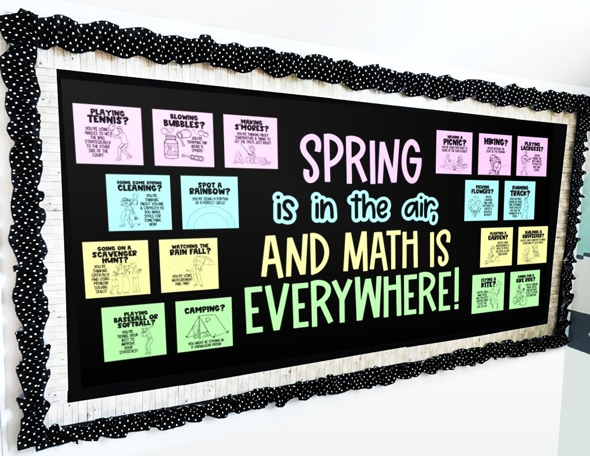 Spring Bulletin Board Ideas — Rise over Run