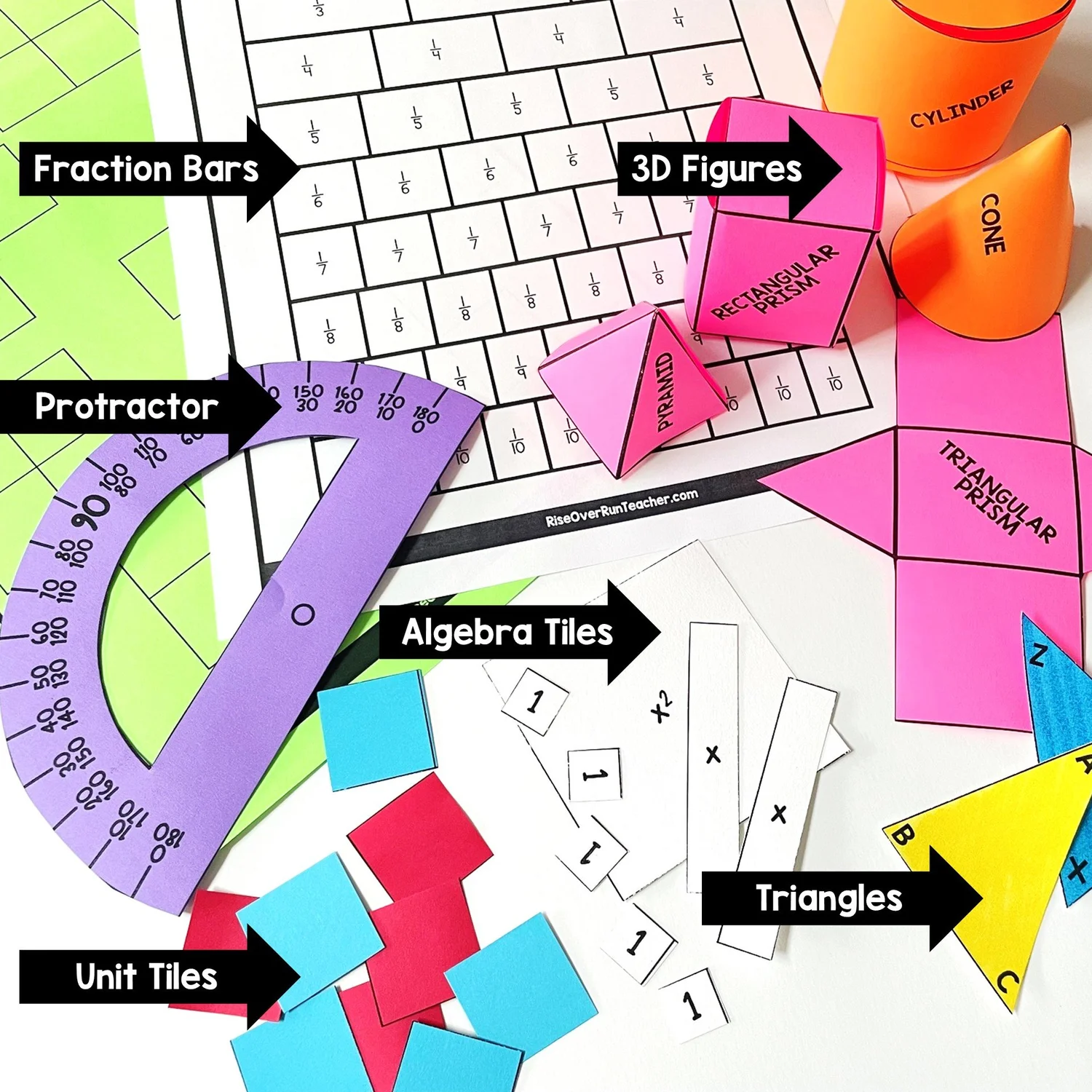 Math Manipulatives for Elementary, Middle, and High School Students ...