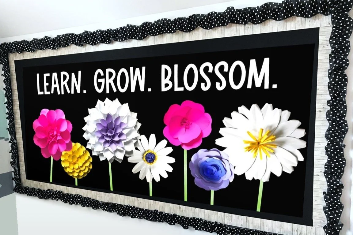 Spring Bulletin Board Ideas — Rise over Run