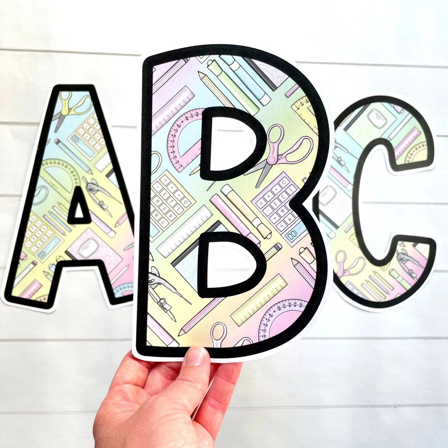 Math Classroom Decoration Ideas with a Calm Pastel Theme — Rise over Run